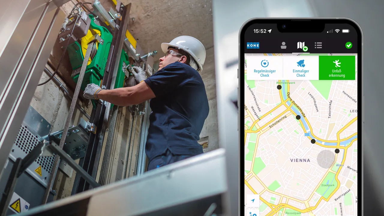 Startschuss für Uepaa Safety App bei KONE Österreich - ImmoFokus