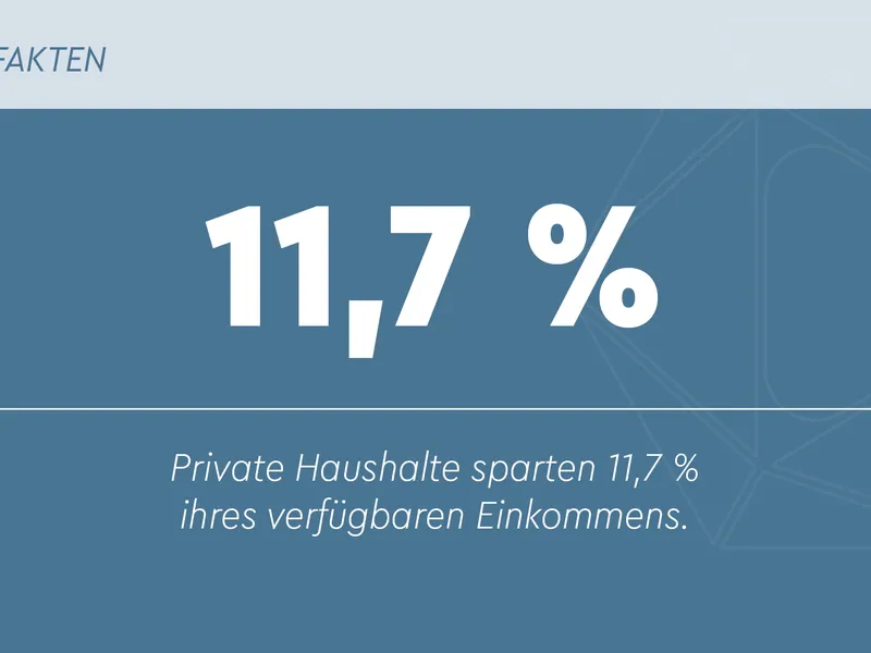 ImmoFakten / Sparquote 2024 stark gestiegen - ImmoFokus