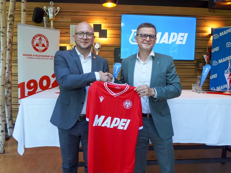 MAPEI wird neuer Hauptsponsor beim GAK 1902 - ImmoFokus
